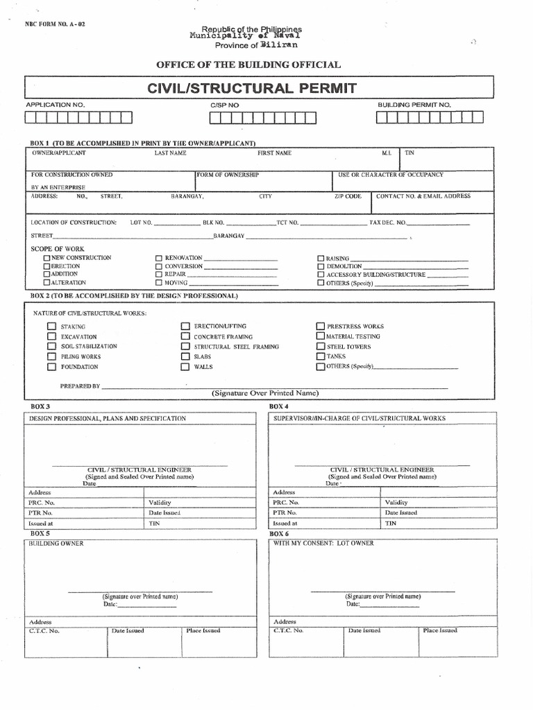 Civil Structural Permit | PDF Civil Structural Permit | PDF
