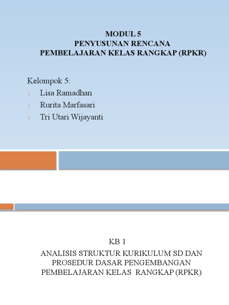 Modul 5 PKR | PDF