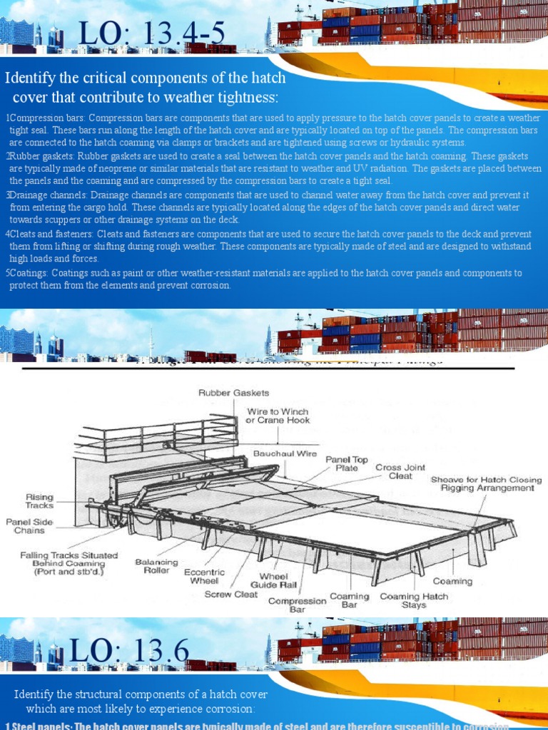 GRP 3 Hatch Cover PPT Seam 3 | PDF | Corrosion | Physical Sciences