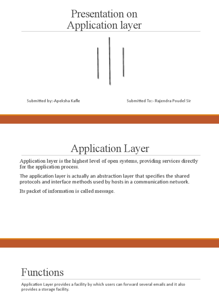 CN Presentation | PDF | Port (Computer Networking) | Computer Network