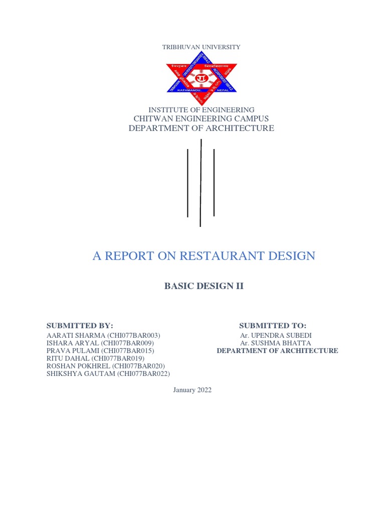 FInal Restaurant Design | PDF | Restaurants | Kitchen