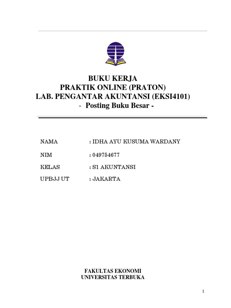 Tugas 2 Laboratorium Pengantar Akuntansi Pdf