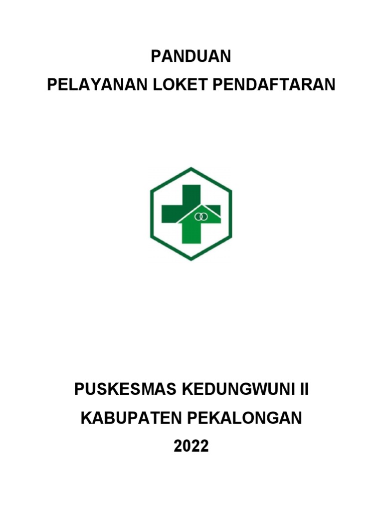 Panduan Loket Pendaftarandocx | PDF