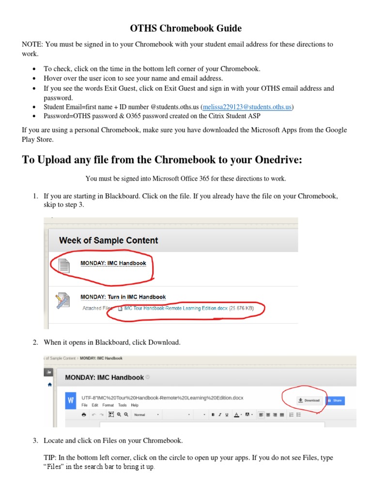 Chromebook Guide | PDF | Computer File | Computer Science