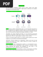 Cuadro Comparativo Inflamación, Edema, Hematoma | PDF | Inflamación | Edema