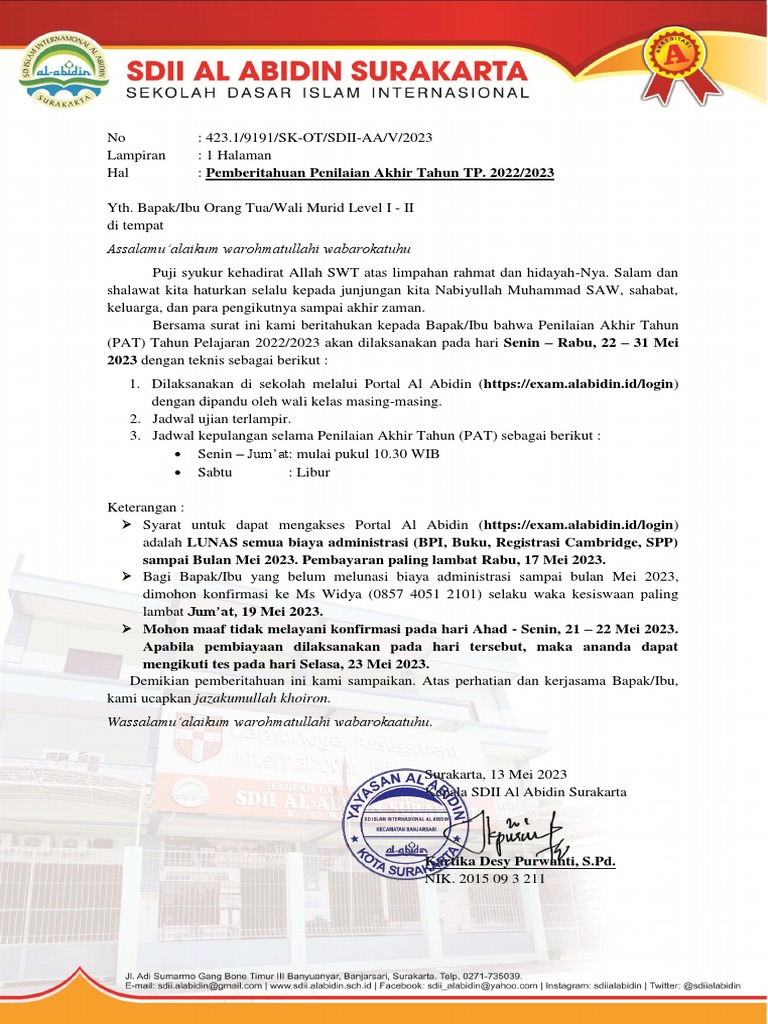 Pemb. PAT Level I Dan II | PDF