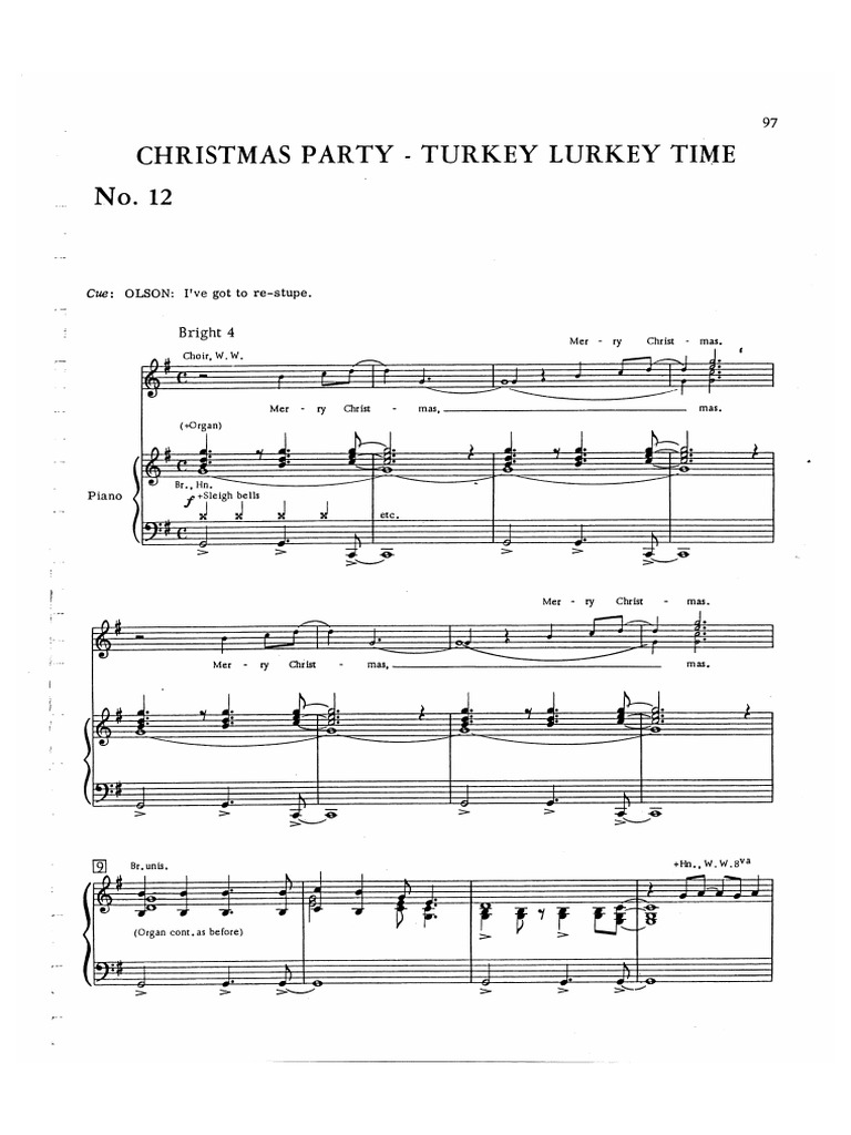 Turkey Lurkey Time | PDF