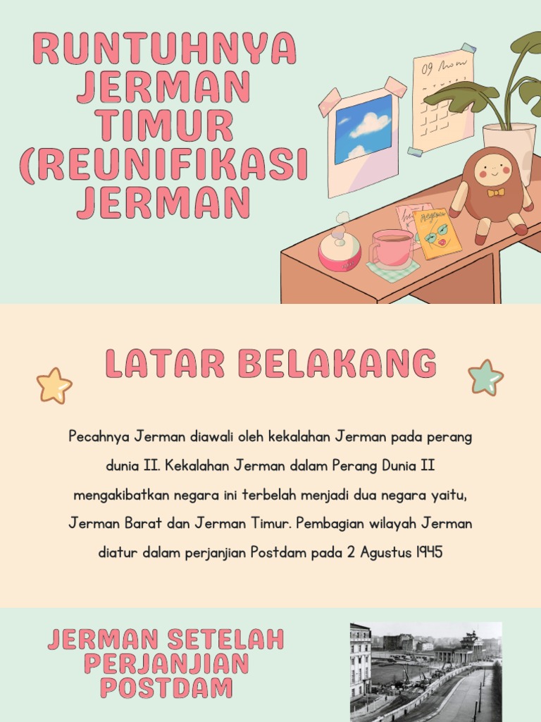 Runtuhnya Jerman Timur (Reunifikasi Jerman | PDF | Sejarah