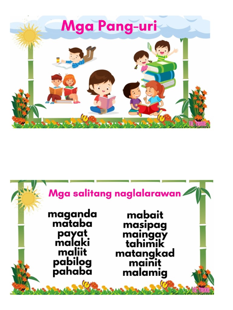 Mga Pang-Uri | PDF