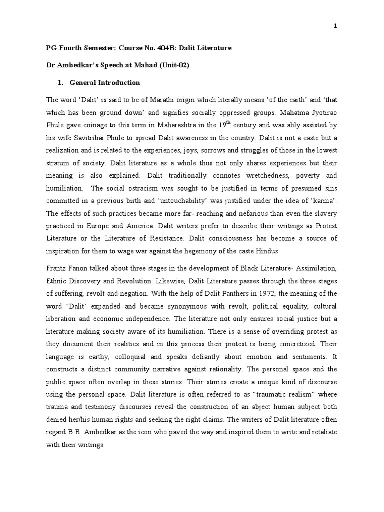 Ambedkar Study Materials PDF | PDF | Dalit | Mahatma Gandhi