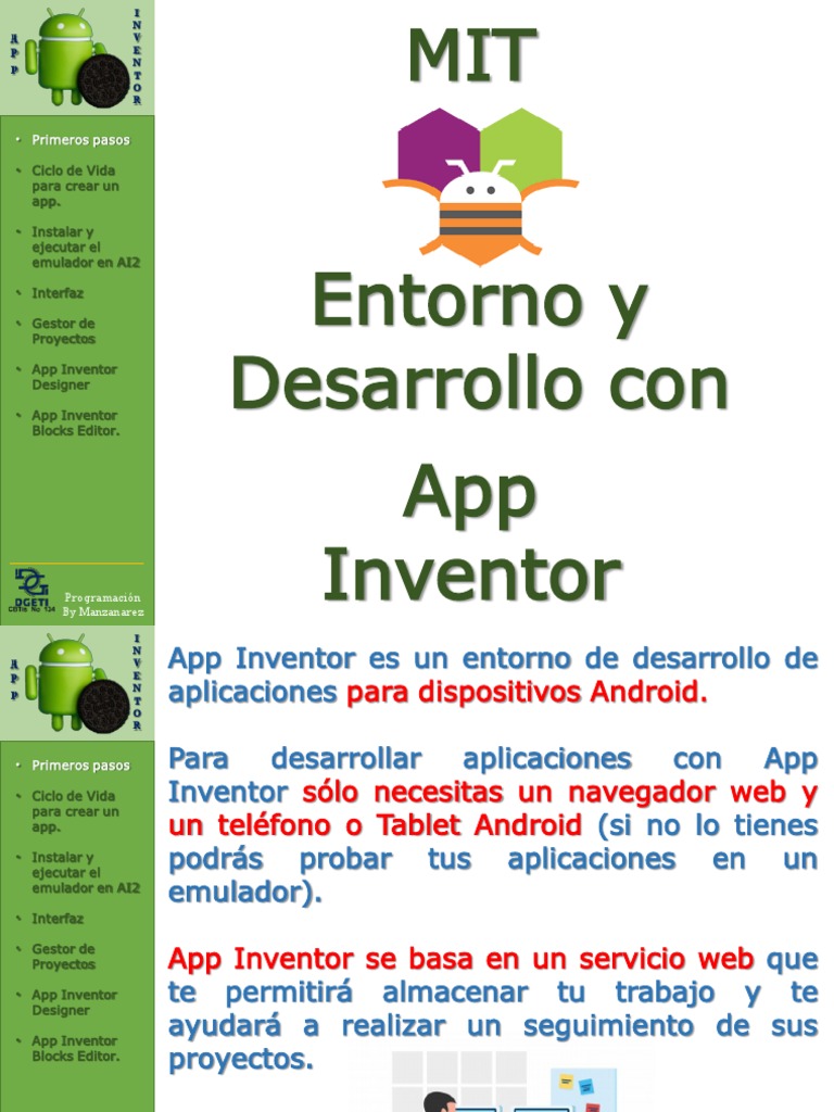 App Inventor 2 | PDF | Aplicación movil | Software de la aplicacion