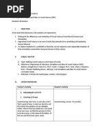 Detailed Lesson Plan Disciplines and Ideas in The Social Sciences (Diss ...