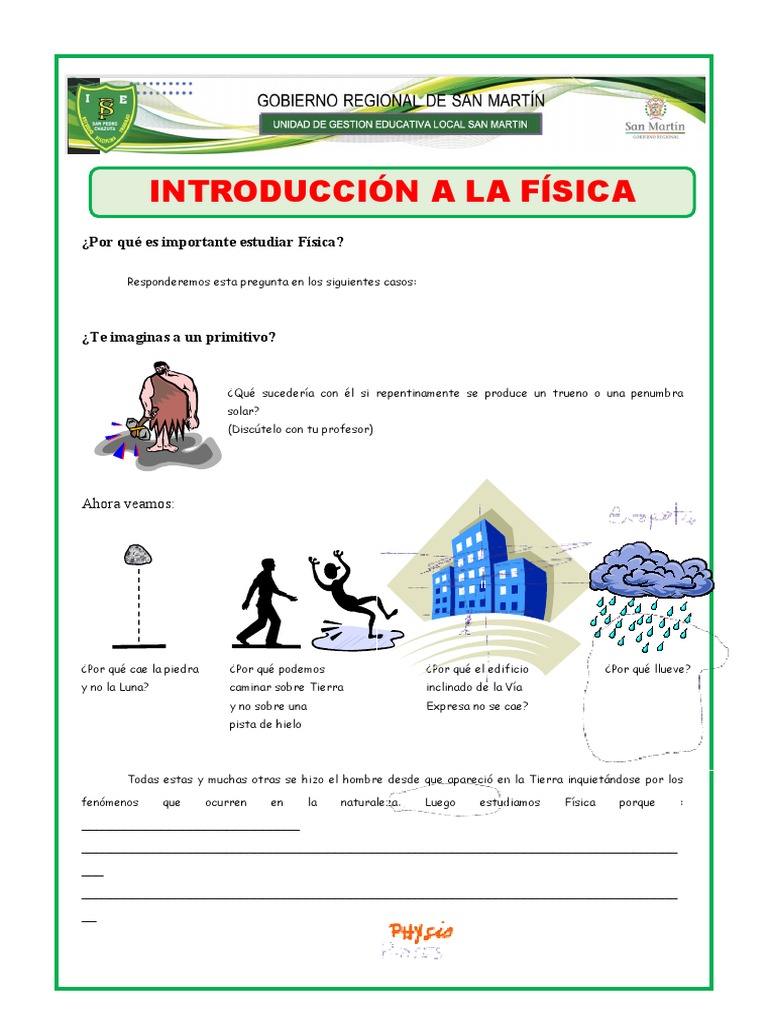 Introducción A La Física para Primero de Secundaria | PDF | Galileo Galilei | Física