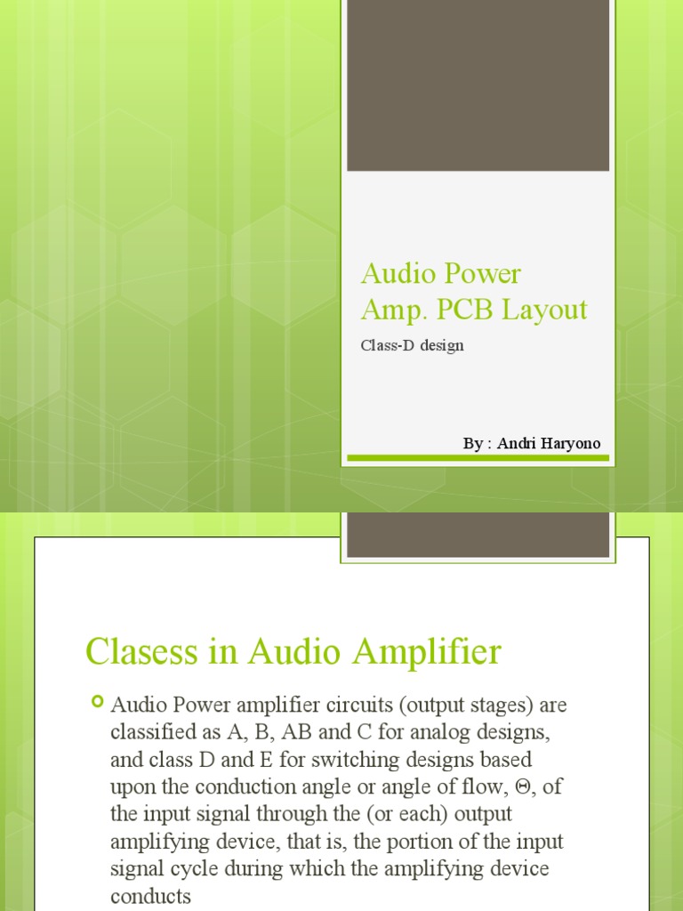 Audio Amplifier | Download Free PDF | Amplifier | Electronic Filter