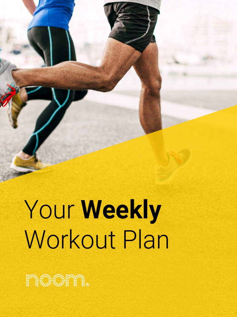 Weekly Workout Plan | PDF | Wellness