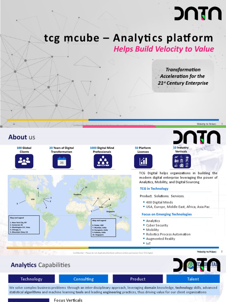 Revised - TCG Mcube Capability Presentation ADIA | PDF
