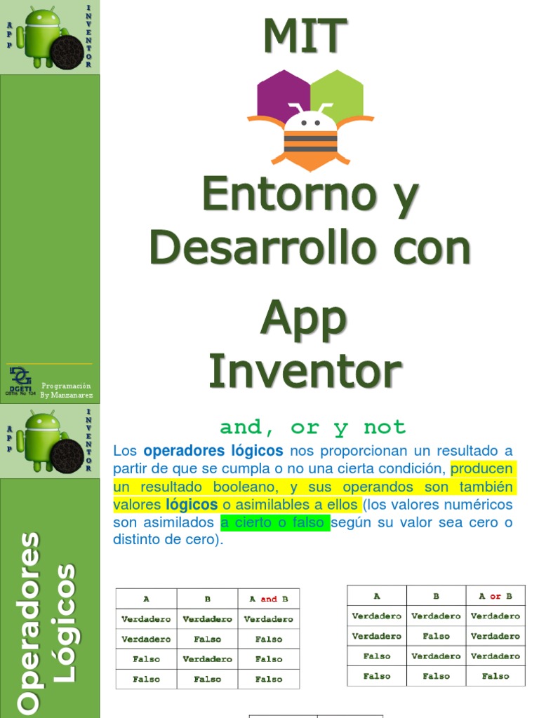 App Inventor Estructuras de Control | PDF