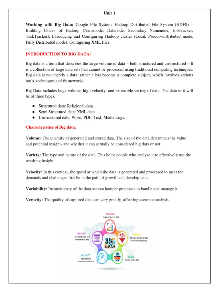 BDA Unit-1 | PDF | Computers
