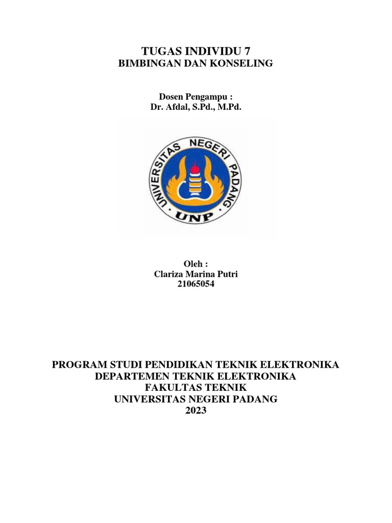 Ti 8 Bk Clariza Marina Putri 21065054 Pdf 