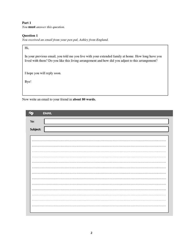 Form 5 English Paper 2 | PDF | Communication