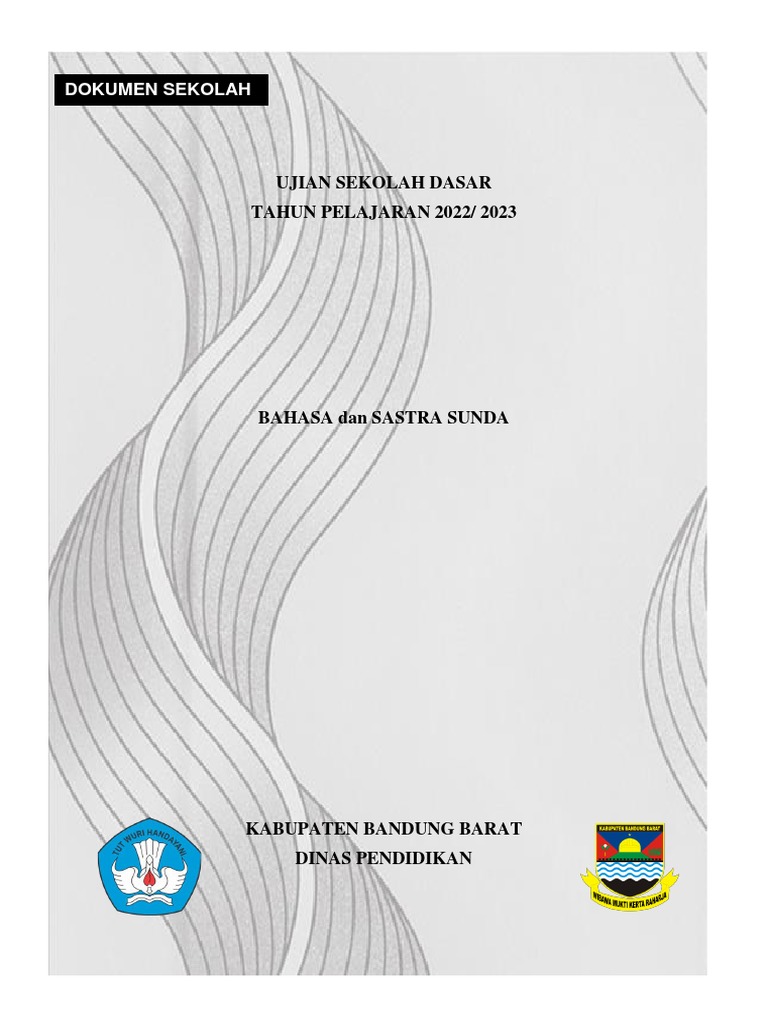 Master Soal Bahasa Dan Sastra Sunda | PDF