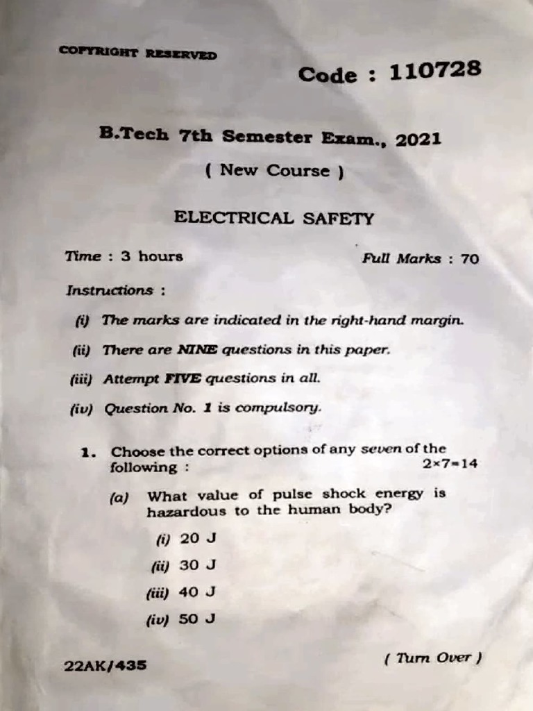 Electrical Safety | PDF
