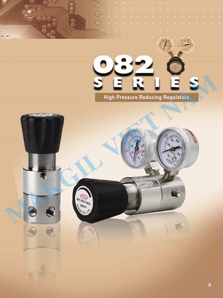 Makgil Catalouge 082-2020 High Pressure Reducing Regulator | PDF