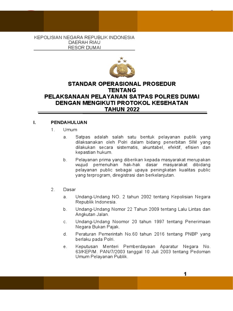 SOP SIM 2022 Ok | PDF