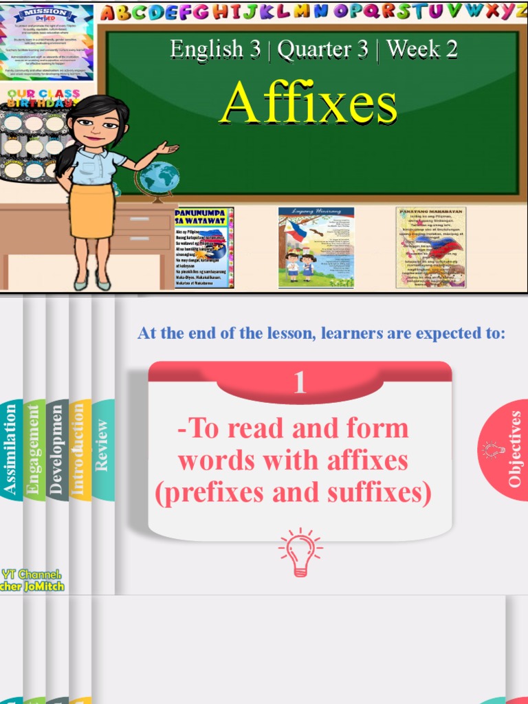 4 English 3 Q3 Week 2 - Affixes | PDF | Word | Linguistic Morphology