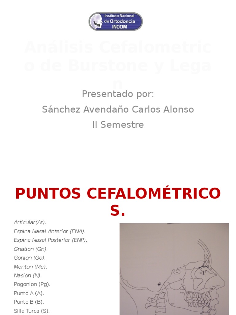 Análisis Cefalométrico de Burstone y Legan | PDF | Anatomia dental | Diente
