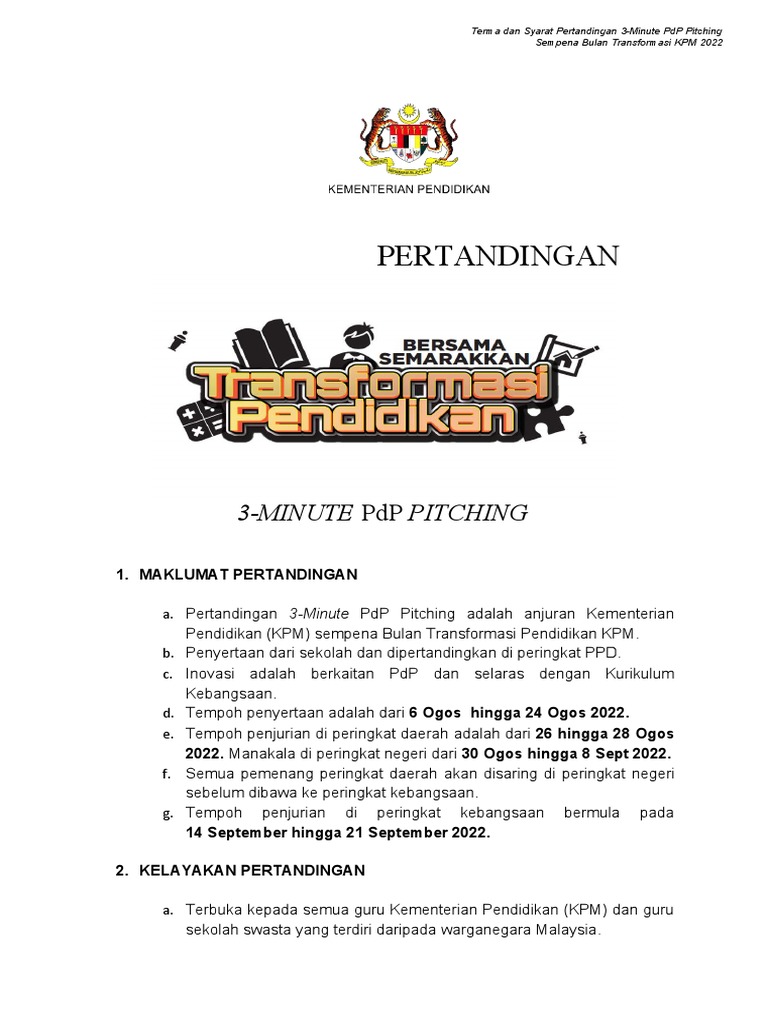 Terma, Syarat Dan Penilaian 130822 | PDF | Karier & Perkembangan | Bisnis