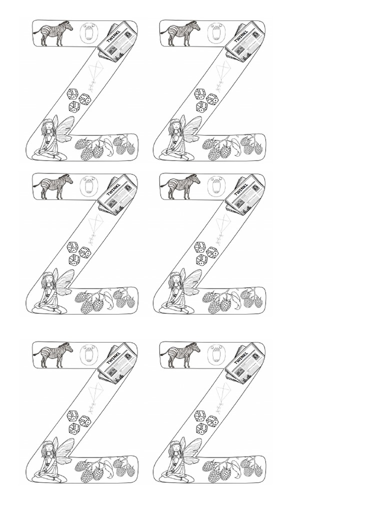 Litera Z Lipit in Caiet | PDF