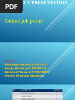 Online Job Portal Complete Project Report | PDF | Feasibility Study | Recruitment