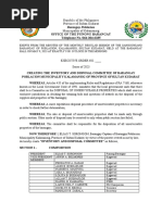 RA 11261 Form 1 - Barangay Certification | PDF