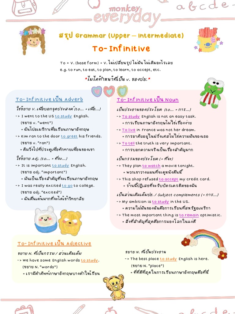 To inf สรุป | PDF