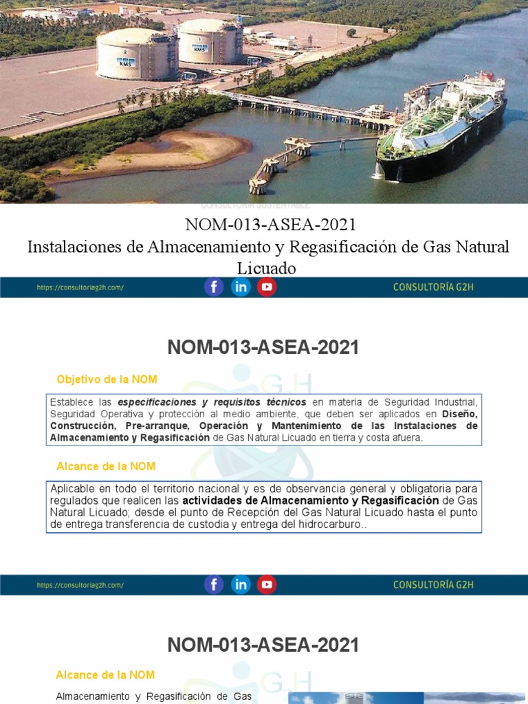 NOM 013 | PDF | Gas natural licuado | Diseño