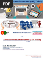 Electronic Government Procurement (e-GP) System: Supplier Manual | PDF ...