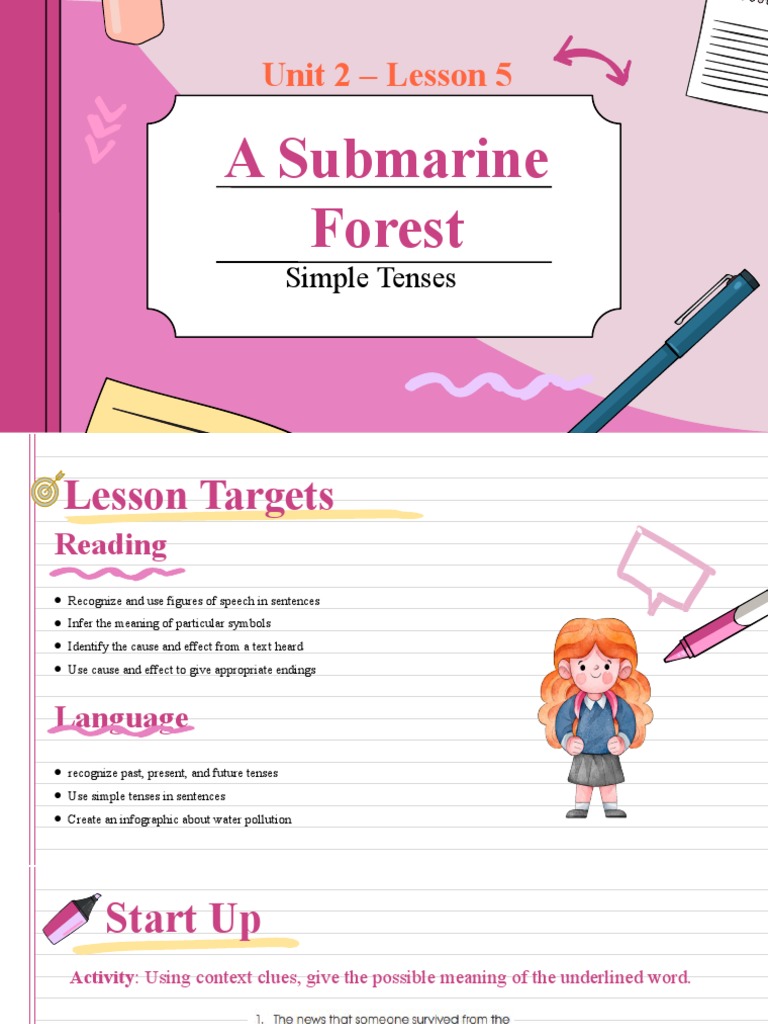 EnglishTek 5-Unit 2-Lesson 5 | PDF
