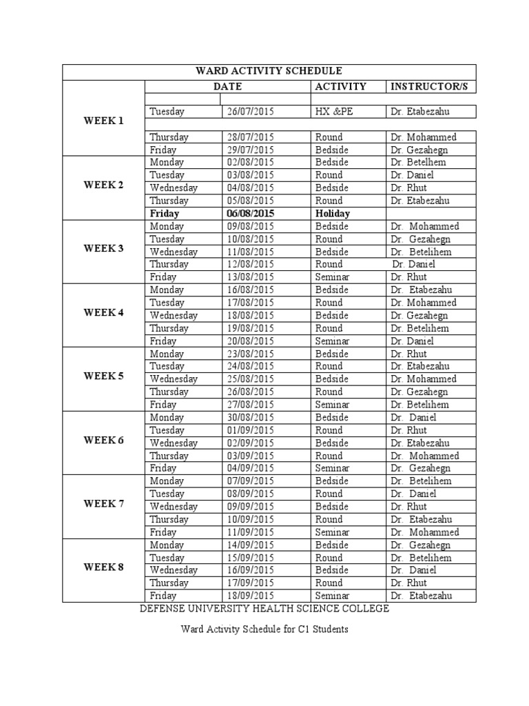 Ward Activity of Group 2 c1 Student | PDF | Public Health | Pediatrics