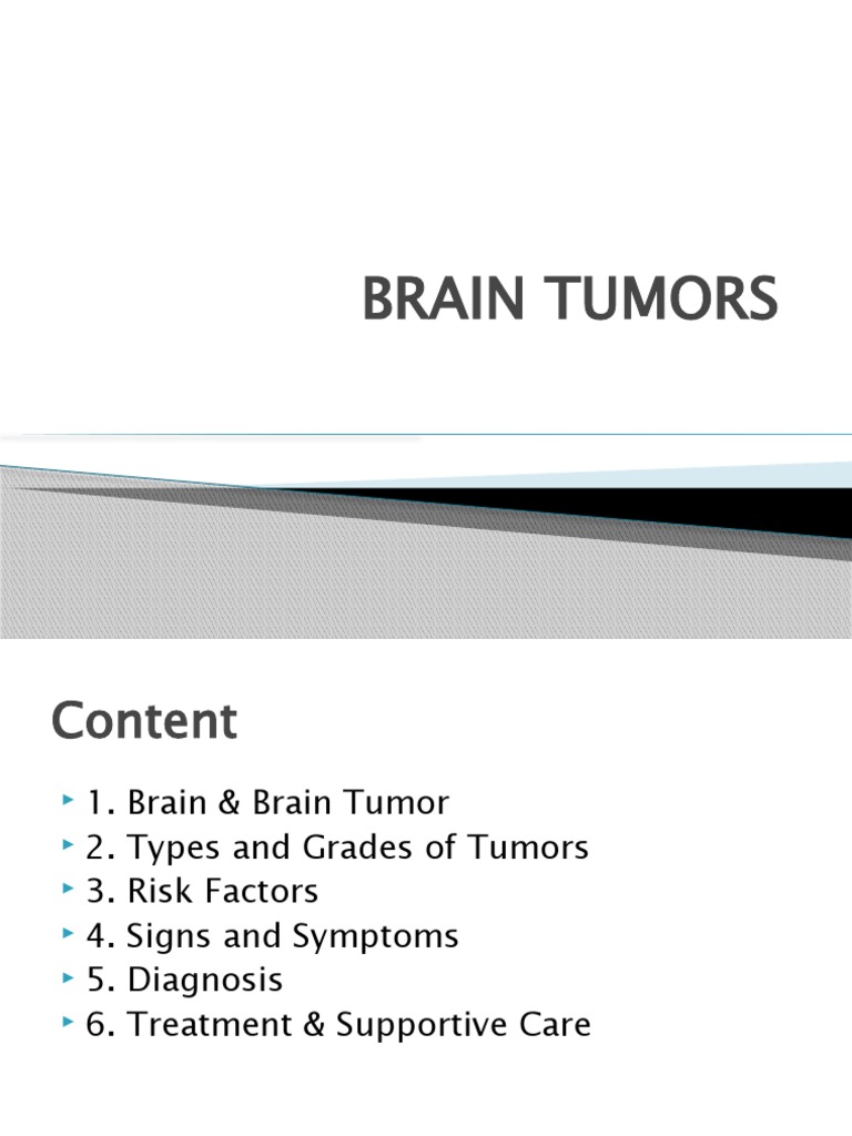 Brain Tumors | PDF | Brain Tumor | Headache