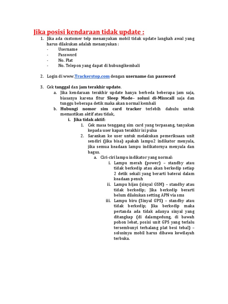 SOP Operator Terbaru-1 | PDF | Komputer