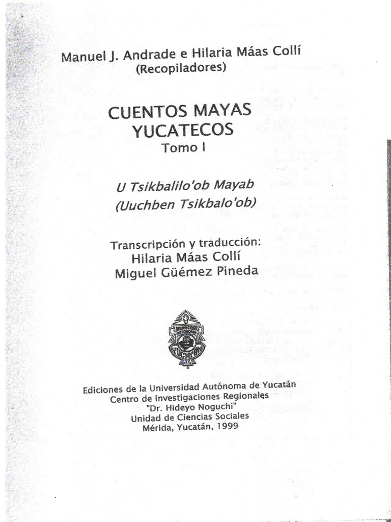 Cuentos Mayas | PDF