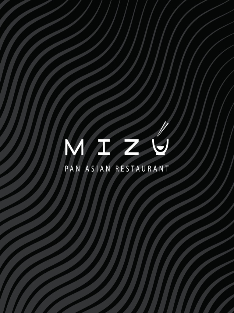 Mizu Menu ISSUU | PDF