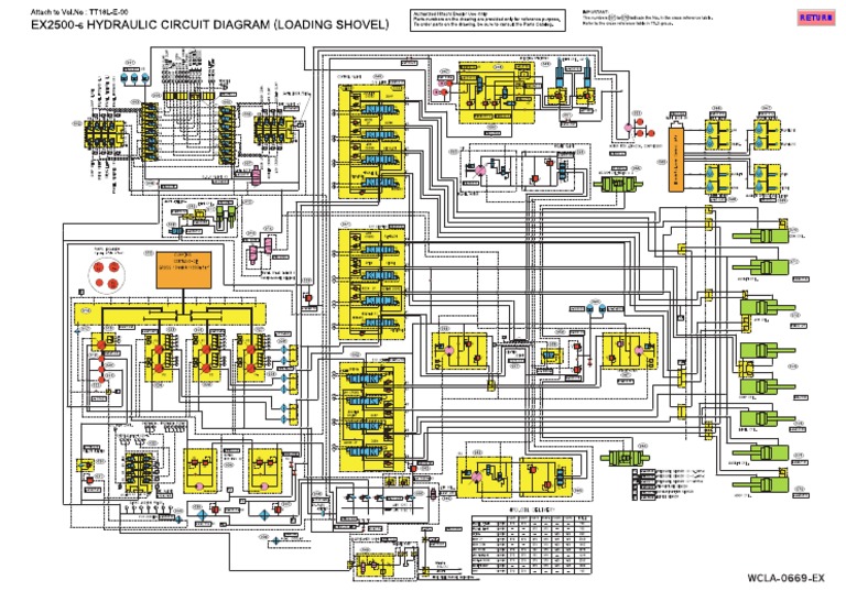 EX2500-6 Shovel Circuit | PDF