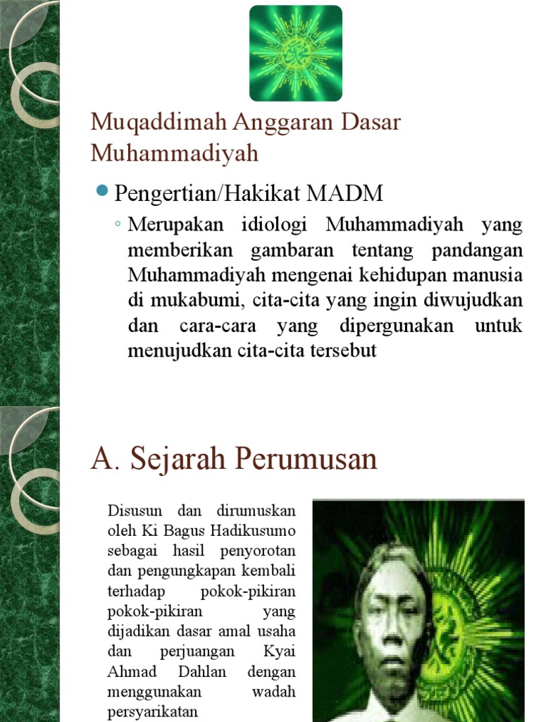 Muqaddimah Muhammadiyah | PDF