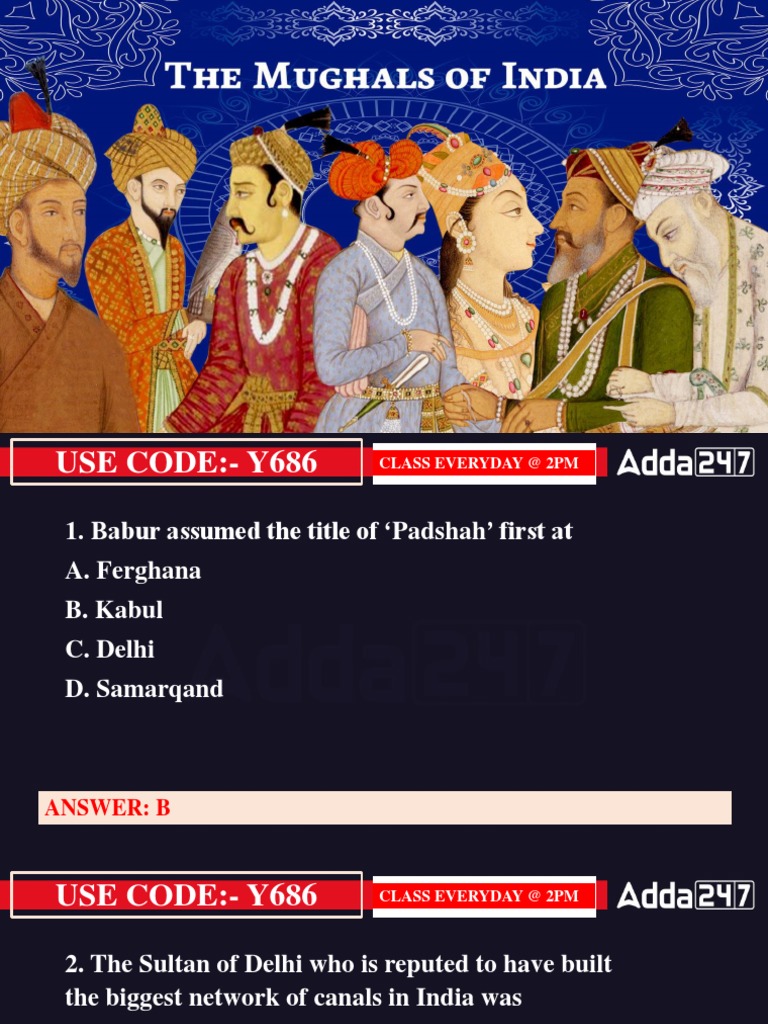 Mughals of India | PDF | Mughal Empire | Timurid Dynasty