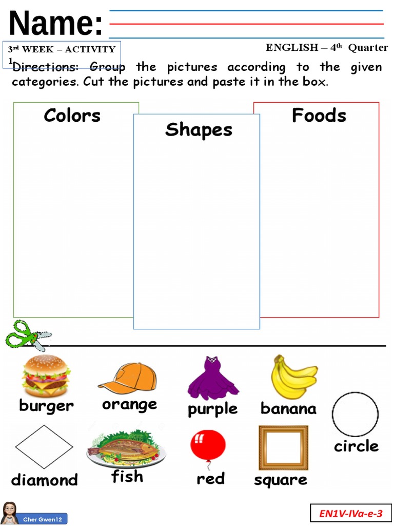 English Worksheets Q4-W3 | PDF