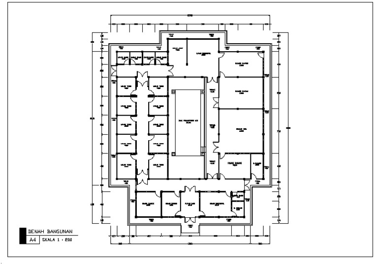 Denah Bangunan | PDF