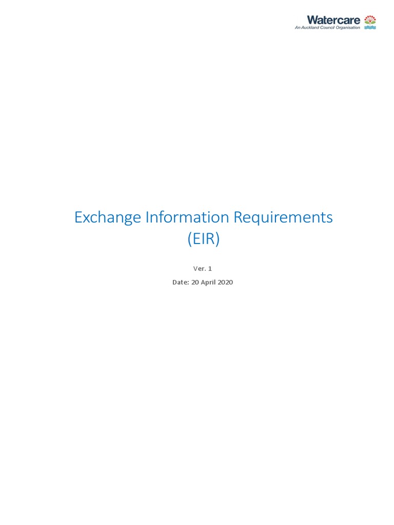 Eir Watercare | PDF | Building Information Modeling