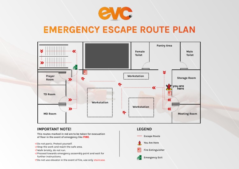 Emergency Escape Route Plan | PDF